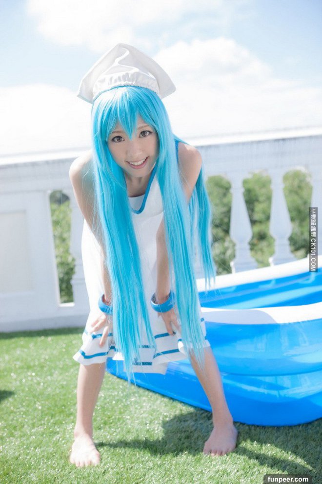 超級R18的侵略！イキ娘COSPLAY！coser很可愛，在戶外拍R18實在是太刺激了！